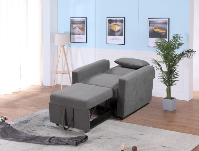 Husky® Transformer convertible Arm Chair bed – Grey